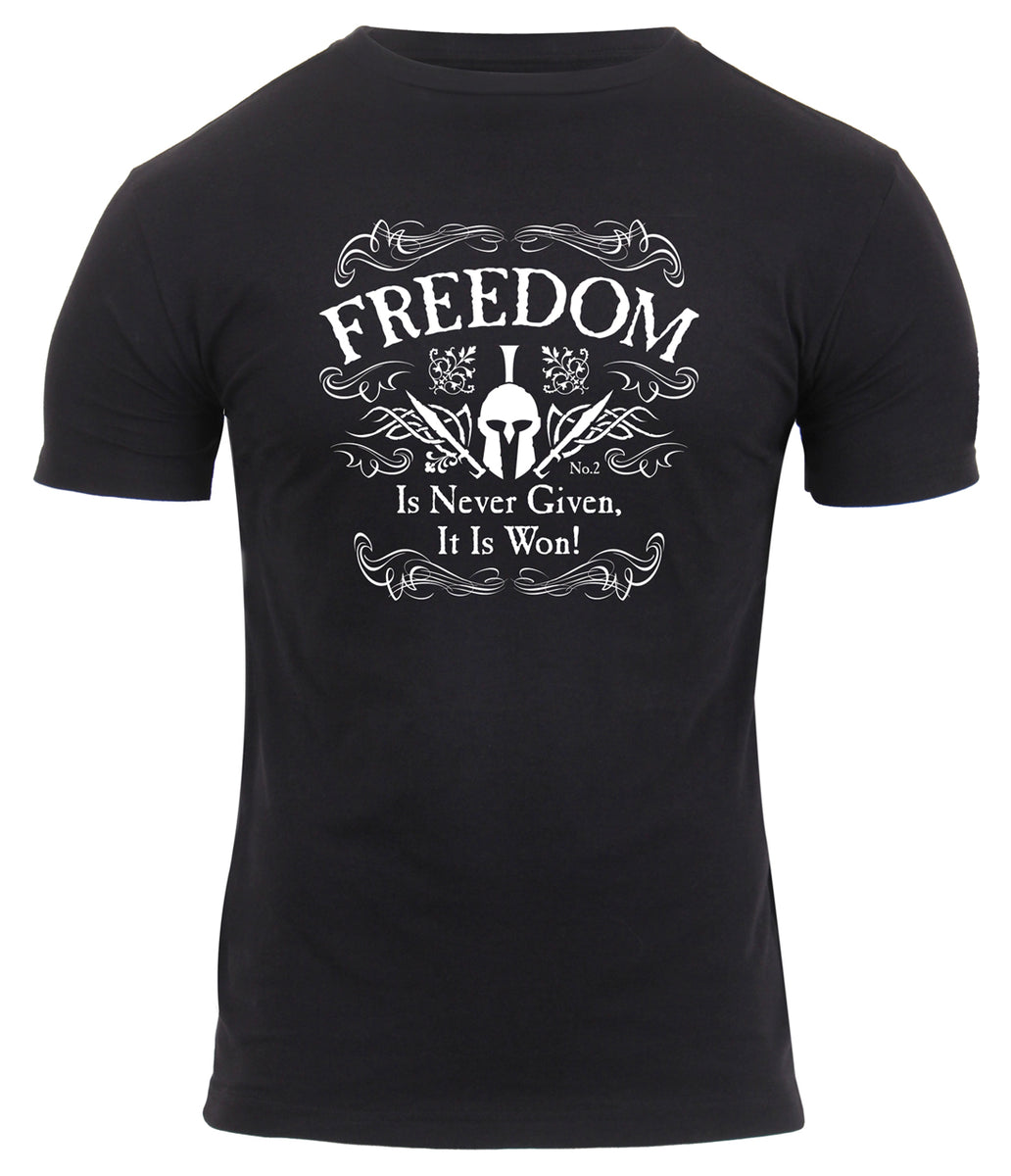 Freedom Athletic Fit Graphic T-Shirts – Iceberg Army Navy