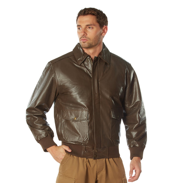 A-2 Leather Flight Jackets – Iceberg Army Navy